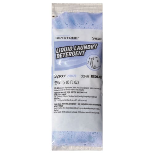 GuestSupply CA | Keystone HE Liquid Laundry Detergent, 59ml, #6100692
